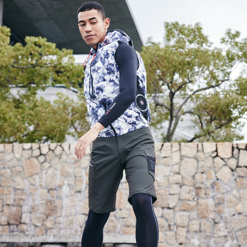 5888ハーフパンツ - HOOH VILEA 作業着と電動ファン付き快適ウェアの村上被服