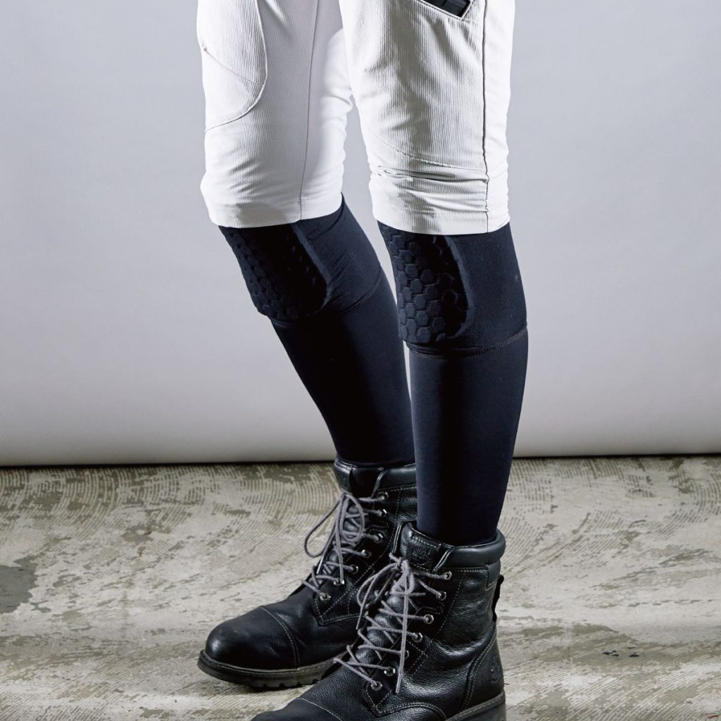 414ロングニーパッド - HOOH VILEA 作業着と電動ファン付き快適ウェアの村上被服